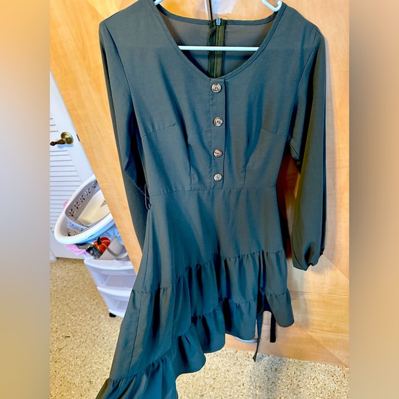 SHEIN | Dresses | Shein Green Size Extra Small Dress | Poshmark